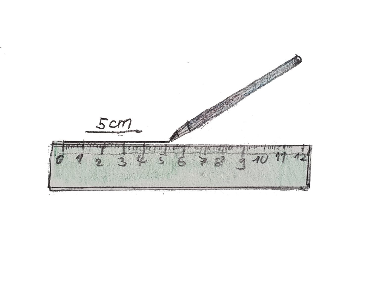 Zentimeter und Meter – messen und zeichnen – Lernen im Netz